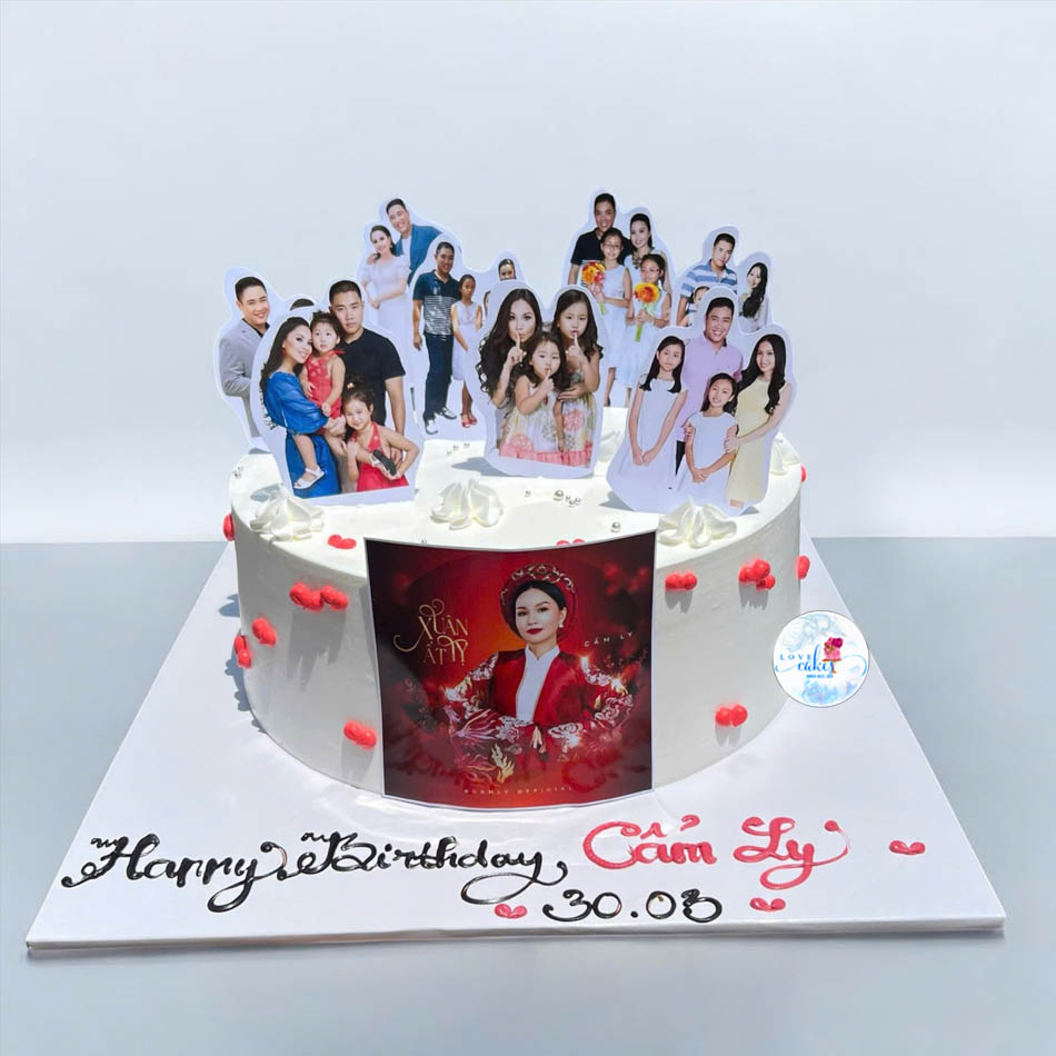 Bánh Kem In Hình Chipi Dễ Thương Cho Gia Đình - Ship HCM